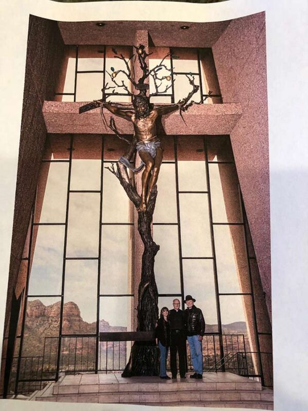 Christ Of The Holy Cross 33 Foot High Monumental Bronze Sculpture ...